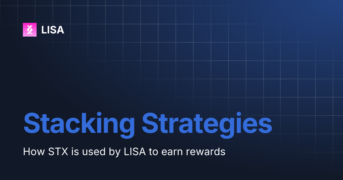 Stacking Strategies | LISA