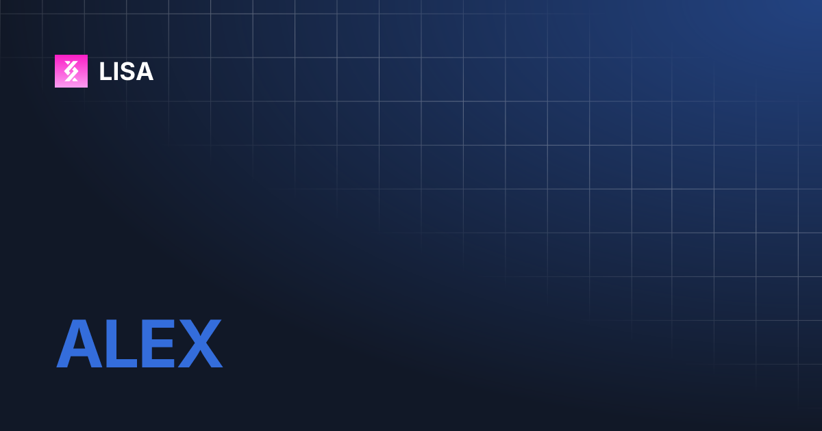 ALEX | LISA